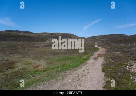 Track leading to the Hams of Muckle Roe, Muckle Roe, Mainland, Shetland ...