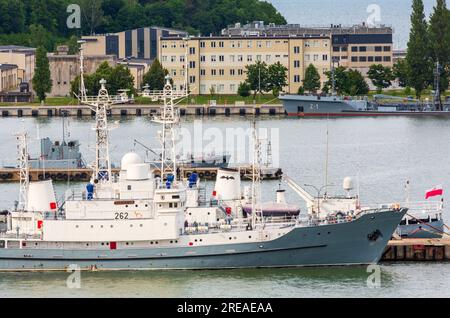 Naval Base, Gdynia Port, Poland, Europe Stock Photo - Alamy
