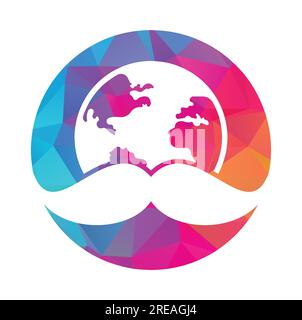 moustache logo vector Stock Vector Image & Art - Alamy