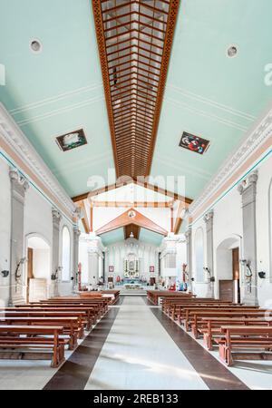 Immaculate Conception Church in Oslob Town, cebu island, philippines ...