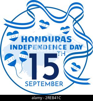 Honduras Independence Day Stock Vector Image & Art - Alamy