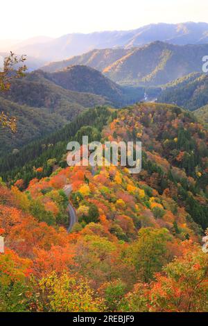 Onyu Pass in Autumn Stock Photo - Alamy