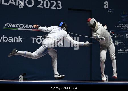 Tamas Mate KOCH of Hungary against Seibaek Conrad KONGSTAD of Denmark ...