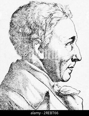 Albrecht Daniel Thaer (1752-1828) was a renowned German agronomist and ...