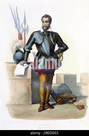 Louis Ier de Bourbon, 1er prince de Condé (1530-1569 Stock Photo - Alamy