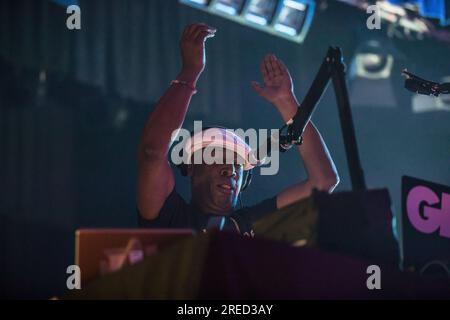 Grandmaster Flash at the William Aston Hall in Wrexham on 22nd July ...