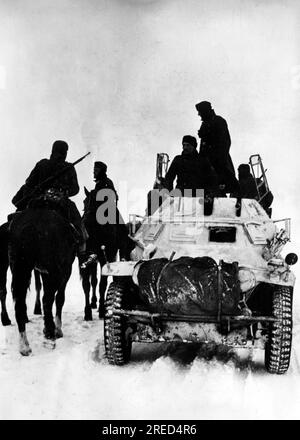 German scout car on the Eastern Front, 1941 Stock Photo - Alamy