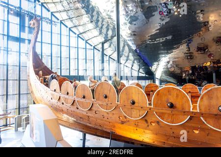 Myklebust ship bow, Sagastad Vikingcenter (Viking Ship Museum), Sjøgata ...