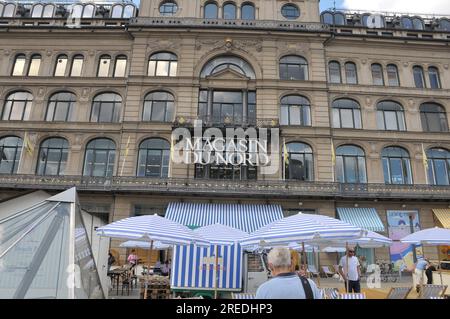 27 July 2023/Magasin department store view from kongens nytorv danish ...