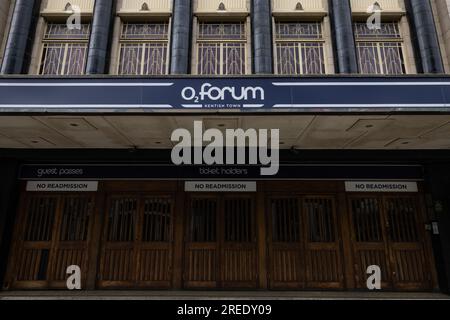 O2 Forum Kentish Town, built in 1934 as an Art Deco cinema, 2,300 ...