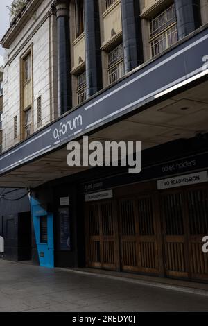 O2 Forum Kentish Town, built in 1934 as an Art Deco cinema, 2,300 ...
