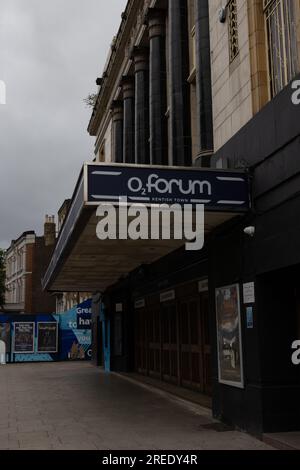 O2 Forum Kentish Town, built in 1934 as an Art Deco cinema, 2,300 ...