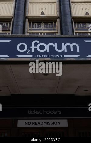 O2 Forum Kentish Town, built in 1934 as an Art Deco cinema, 2,300 ...