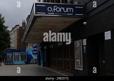 O2 Forum Kentish Town, built in 1934 as an Art Deco cinema, 2,300 ...