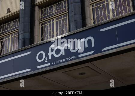 O2 Forum Kentish Town, built in 1934 as an Art Deco cinema, 2,300 ...