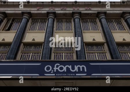 O2 Forum Kentish Town, built in 1934 as an Art Deco cinema, 2,300 ...