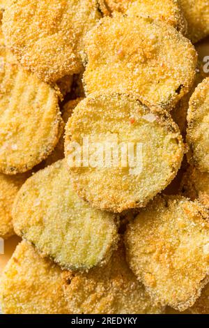 Homemade Deep Fried Pickles with Spicy Mayo Stock Photo - Alamy