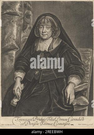 Francesca Bridges Filia Domini Cavendish et Dotissa Exoniæ Comitissa ...