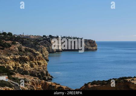 The Algar Seco caves, cliffs and the work of erosion in Carvoeiro ...