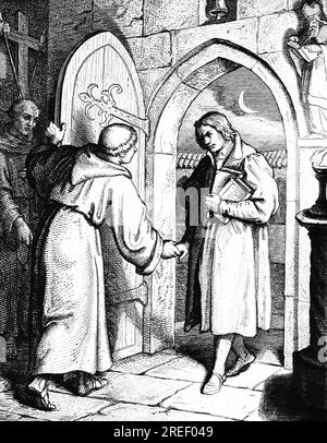 In 1505 Luther enters the monastery of the Augustinian hermits in ...