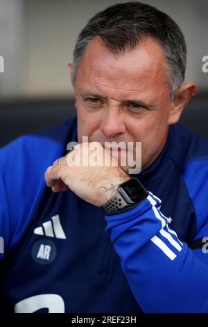 Nottingham Forest coach, Andy Reid during the Premier League match ...