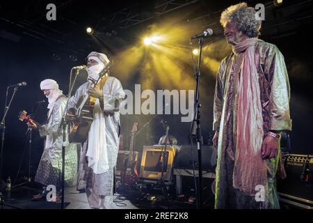 The original founders from Tinariwen (Tuareg band from Mali-Algeria ...