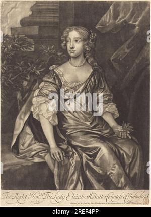 The Right Honorable Lady Elizabeth Butler, Countess of Chesterfield ...
