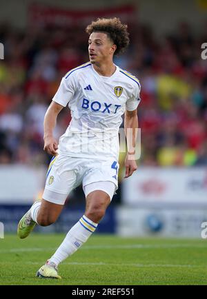 Leeds United's Ethan Ampadu during the pre-season friendly match at the ...