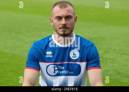 Brody Paterson of Hartlepool United during the Vanarama National League ...