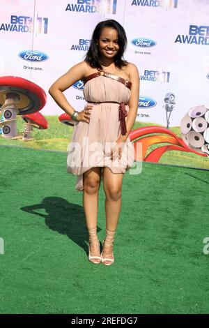 Kyla Pratt arriving at the BET Awards at the Shrine Auditorium in Los ...