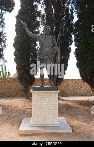 Spain,Catalonia,Tarragona City,Augustus Palace,Rome Symbol,The wolf and ...