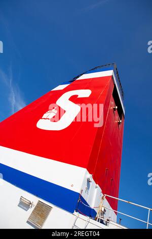 Detail of Stena line Ferry on an Irish sea crossing Stock Photo - Alamy