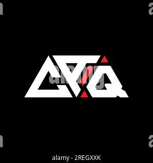 CAQ triangle letter logo design with triangle shape. CAQ triangle logo ...