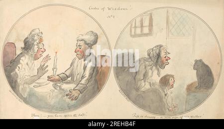 Circles of Wisdom No. 2 by George Murgatroyd Woodward Stock Photo - Alamy