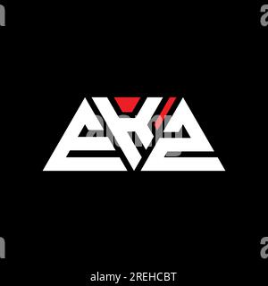 EKZ logo. EKZ letter. EKZ letter logo design. Initials EKZ logo linked ...