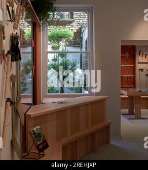 Shop Interior. Niwaki Store London, London, United Kingdom. Architect: Jones Neville, 2021 Stock ...
