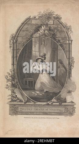 Two Gentlemen of Verona, Act I, Sc. II, William Angus, (after Ritcher ...