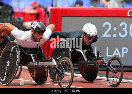 Nathan MAGUIRE (Great Britain), Moatez JOMNI (Great Britain) competing ...