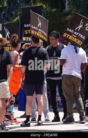 Photo by: gotpap/STAR MAX/IPx 2023 7/26/23 Colin Farrell and Neil Brown ...