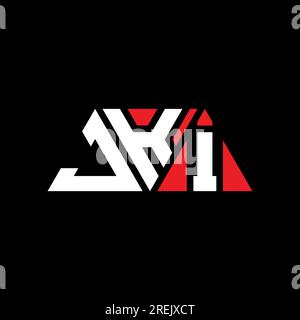 JKI logo. JKI letter. JKI letter logo design. Initials JKI logo linked ...