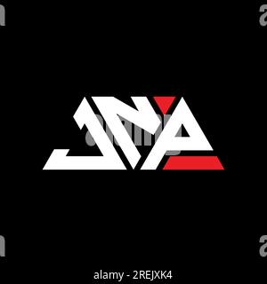 JNP triangle letter logo design with triangle shape. JNP triangle logo ...