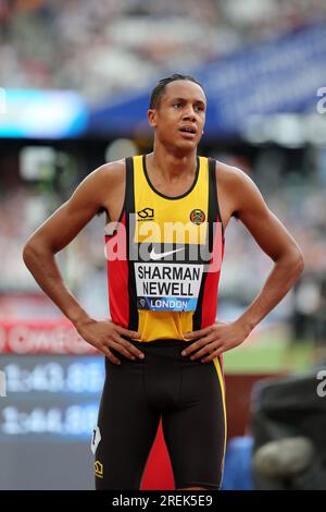 Reece SHARMAN-NEWELL of Great Britain in the mens 800 metres in the ...
