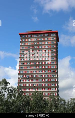 Iconic Divis Tower in West Belfast Stock Photo - Alamy