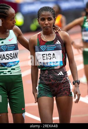 Medina EISA (Ethiopia), Sifan HASSAN (Netherlands, Holland) after ...