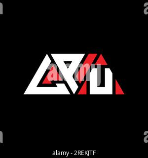 LPU triangle letter logo design with triangle shape. LPU triangle logo ...