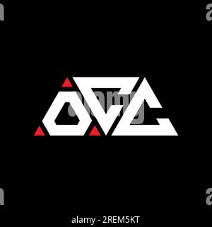 OCC triangle letter logo design with triangle shape. OCC triangle logo ...