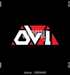 OLI triangle letter logo design with triangle shape. OLI triangle logo ...