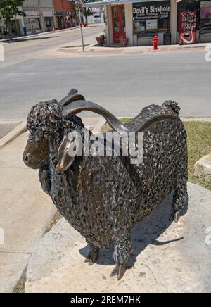 Texas, Hill Country, Edwards County , Rocksprings, Gilmer Hotel built ...