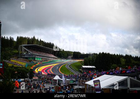 Track detail eau rouge during the Belgian GP, Spa-Francorchamps 27-30 ...