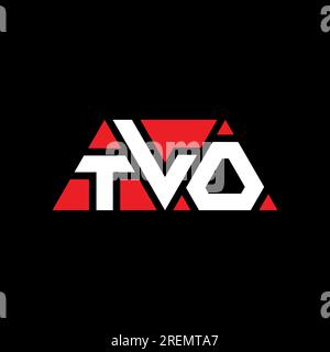 TLO triangle letter logo design with triangle shape. TLO triangle logo ...